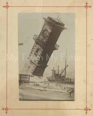 Middlesbrough Dock - Demolition Of Clock Tower (undated) - My Town My ...