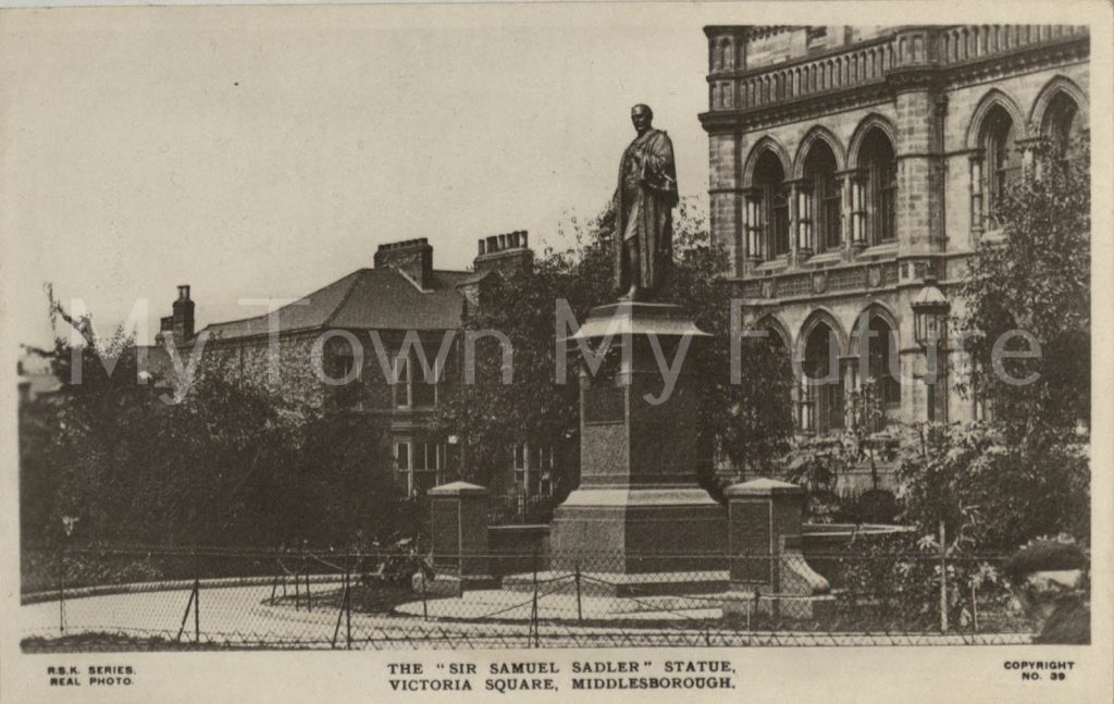 Victoria Square - Sir Samuel Sadler Statue - My Town My Future
