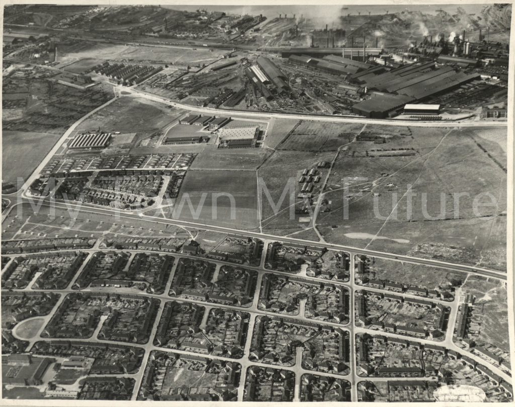 Middlesbrough Cargo Fleet Ironworks & Brambles Farm 1951 - My Town My ...