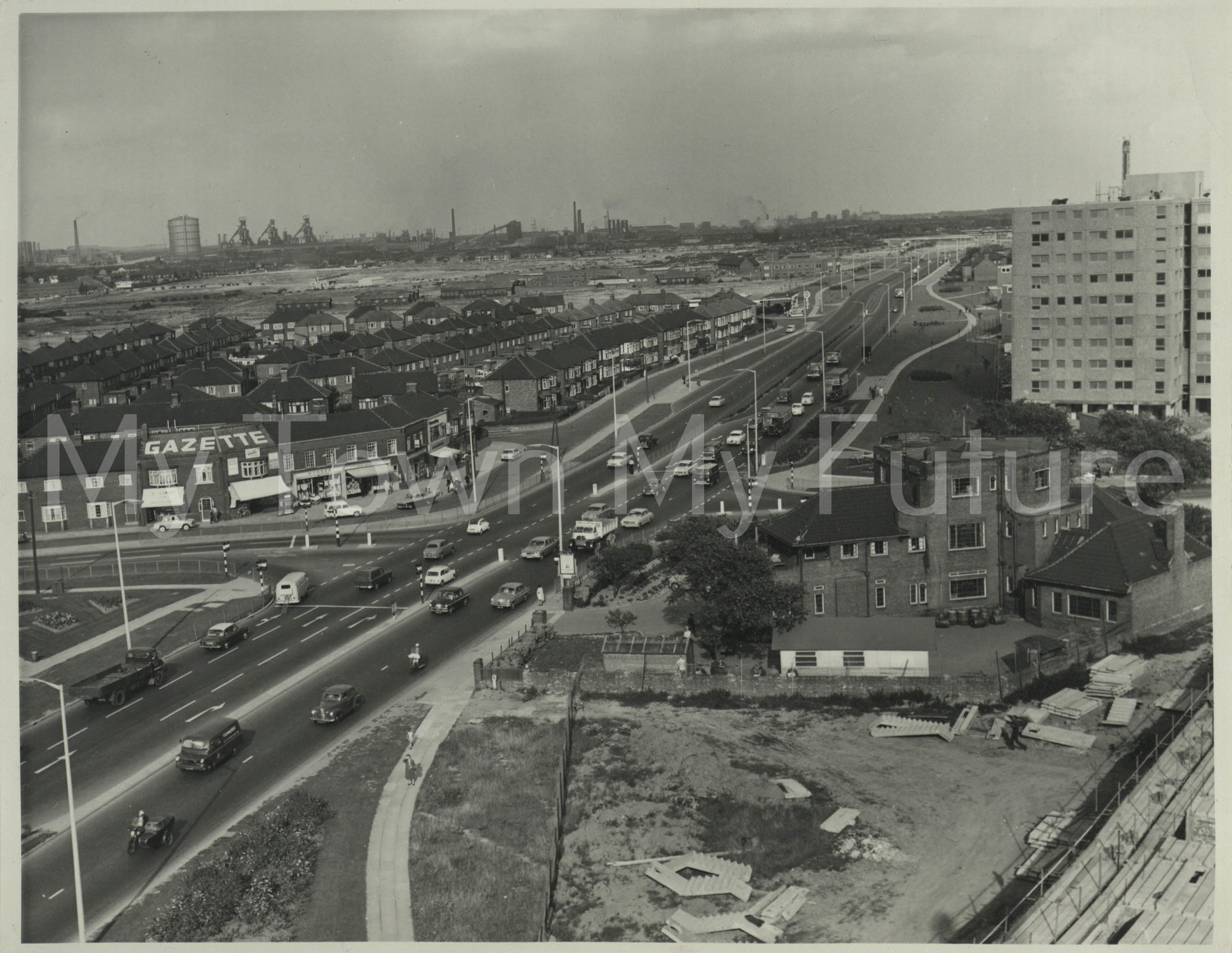 Middlesbrough - Junction of Longlands Road and Cargo Fleet Lane. - My ...